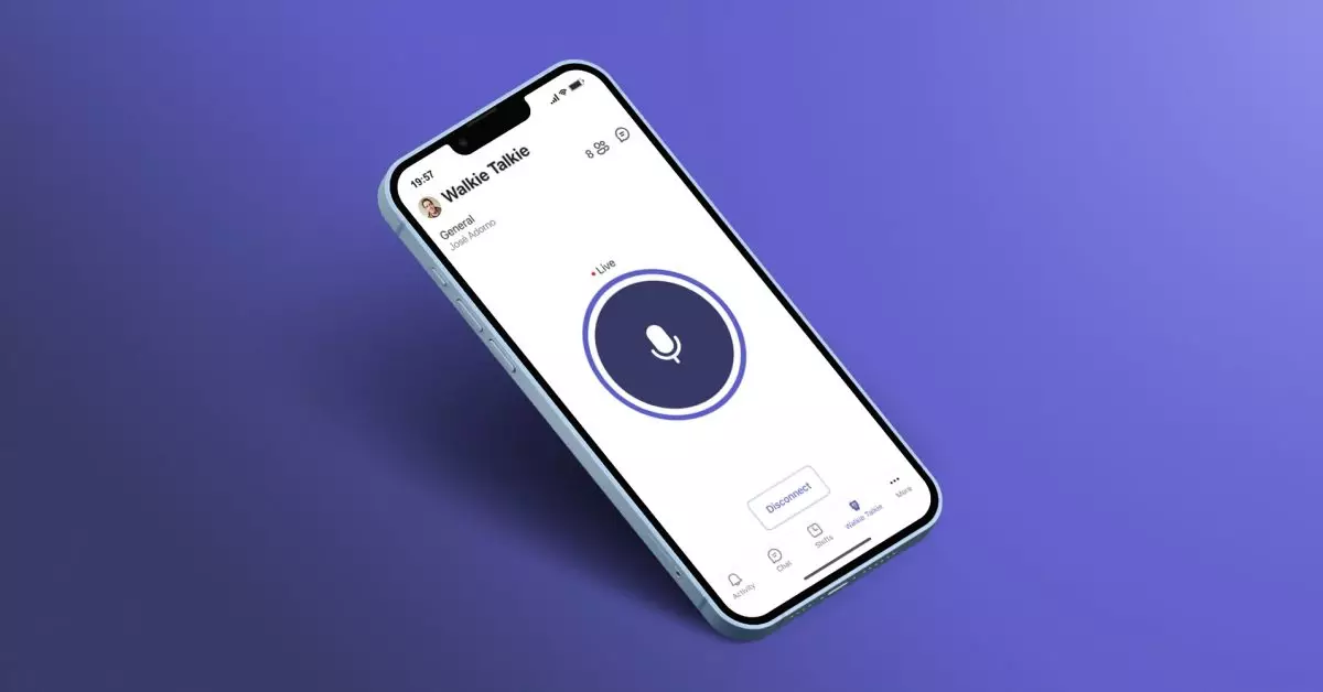 Microsoft Teams issa jistgħu jibdlu l-iPhone tiegħek f'walkie-talkie