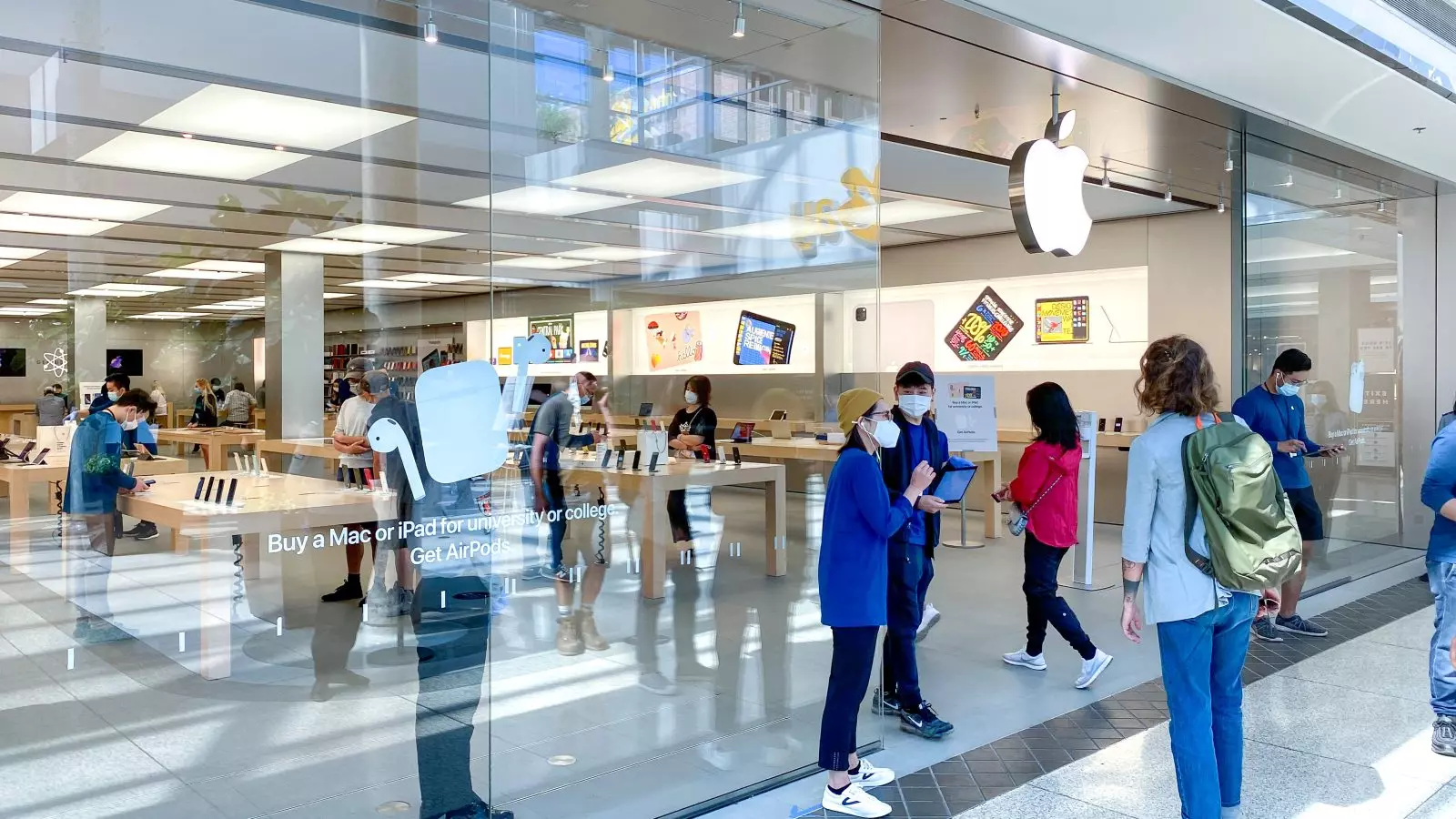 Di nav girtina navendê de ji bo Oakridge Center Apple Store veguheztina ala hate plan kirin 76925_1