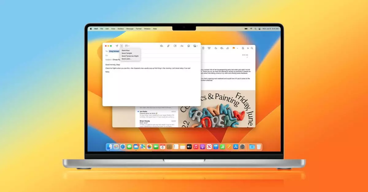 Nové funkce Apple Mail přicházejí do macOS Ventura a iOS 16