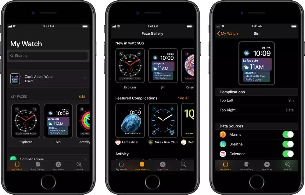 watchOS 4: Com personalitzar i utilitzar la nova cara de Siri a l'Apple Watch 7724_4