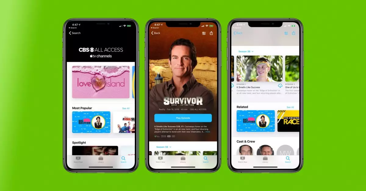 CBS All Access er nu tilgængelig via Apple TV-kanaler - 9to5Mac