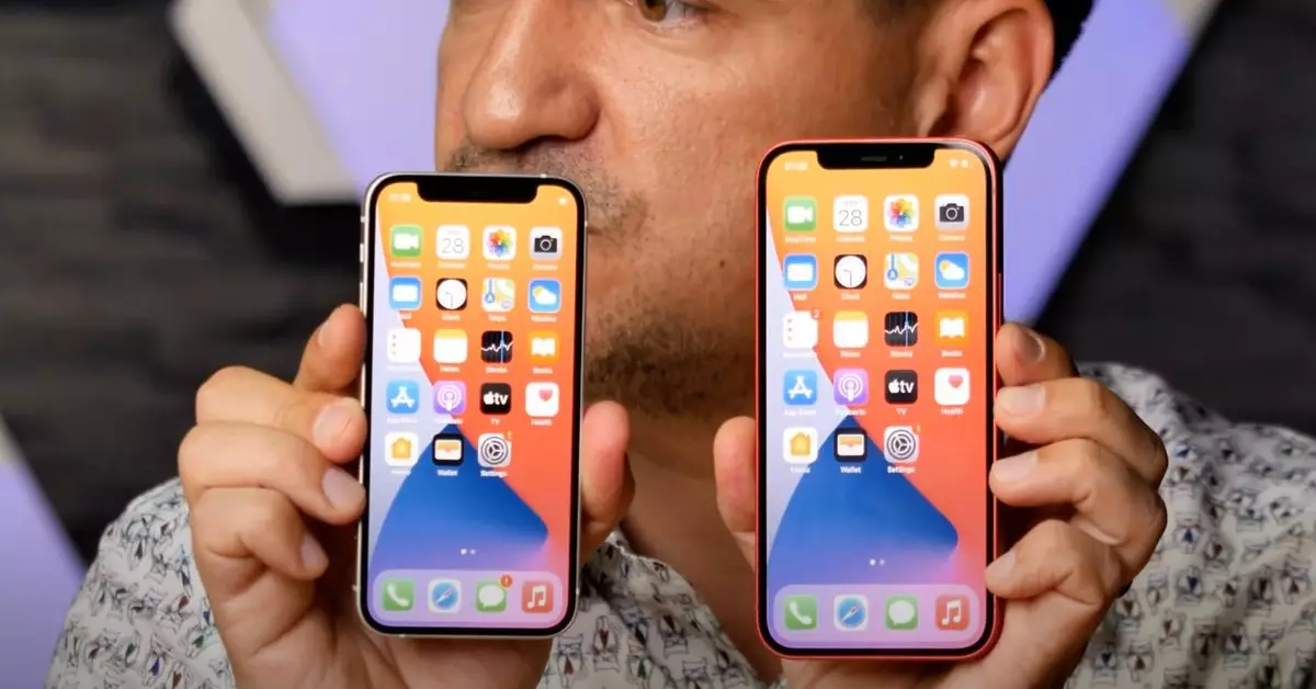 Il primo mini video pratico di iPhone 12 mostra in dettaglio il nuovo design da 5,4 pollici