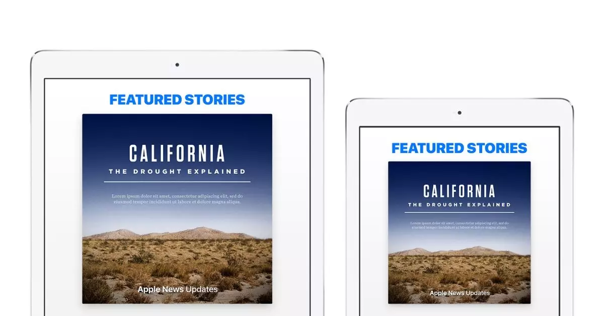 Apple News oxuculara demoqrafik məlumat və üçüncü tərəf reklamları üçün dəstək əlavə edir