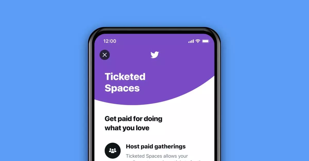 Twitter ilmoittaa Ticketed Spaces -palvelun, joka tulee pian käyttöön Yhdysvalloissa