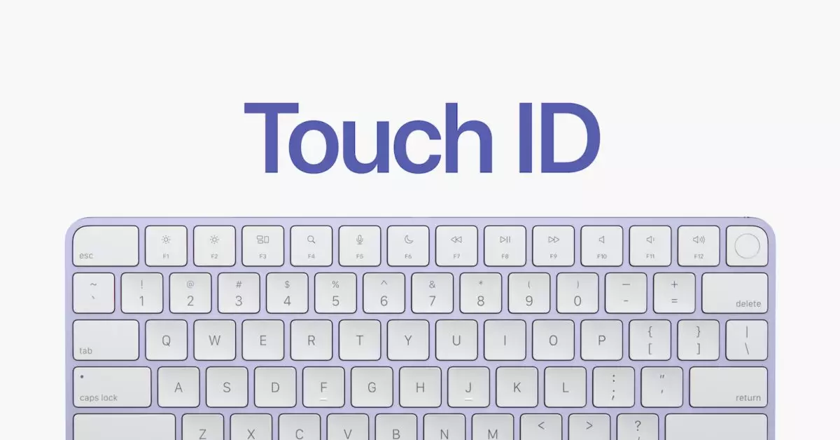 Apple представляет переработанную клавиатуру Magic Keyboard с Touch ID