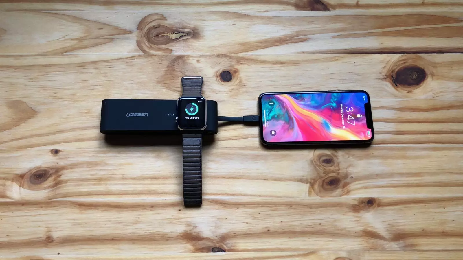 Recenzia: Najnovšia MFi Power Bank od UGreen pre Apple Watch obsahuje vstavaný Lightning kábel 78533_1