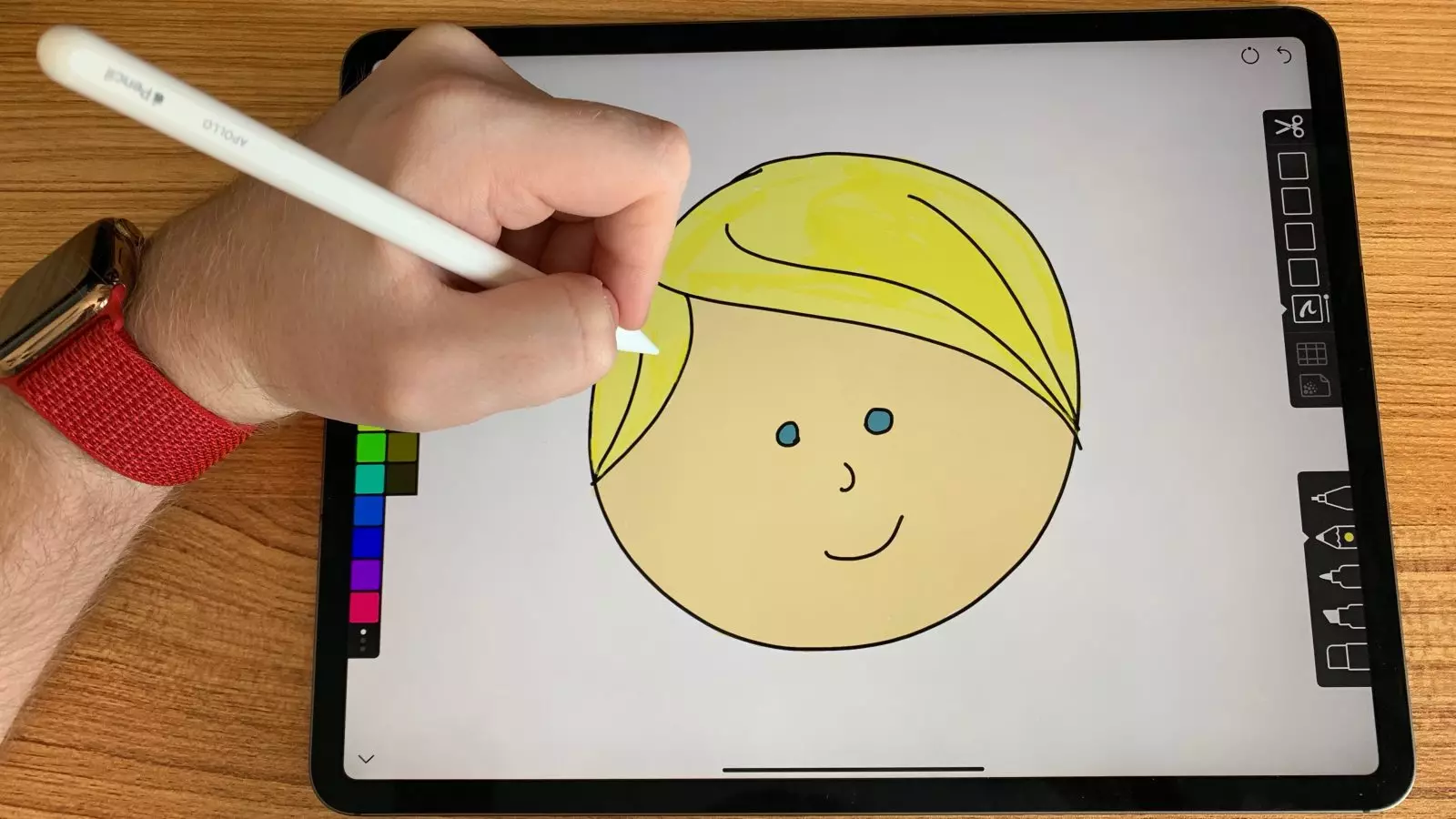 Aplikacija za risanje iPad Pro Linea Sketch posodobljena za Apple Pencil 78701_1