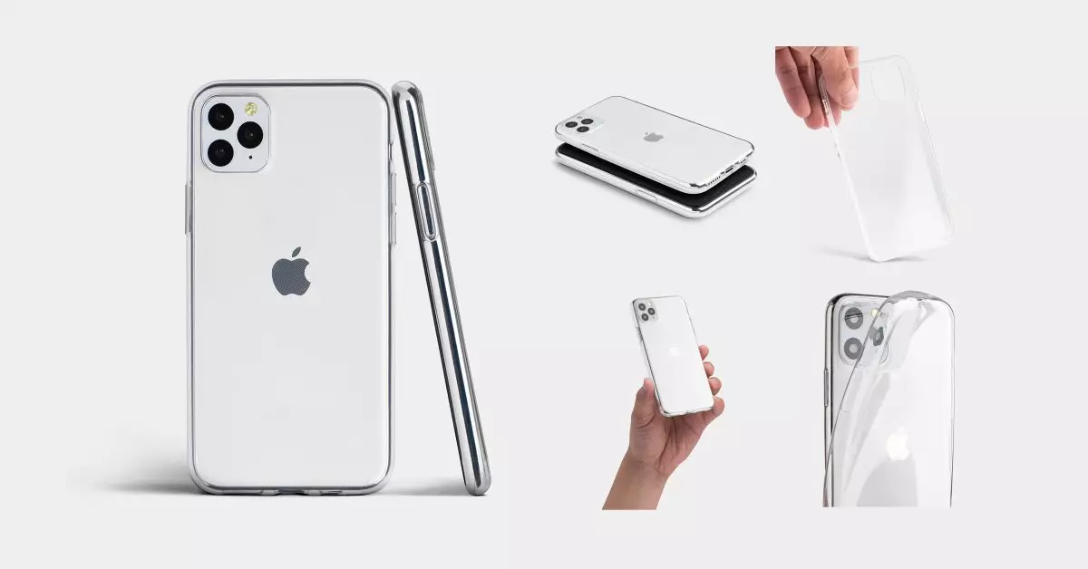 Dem Totallee säin neie Clear Case schützt a weist den iPhone 11, 11 Pro oder 11 Pro Max