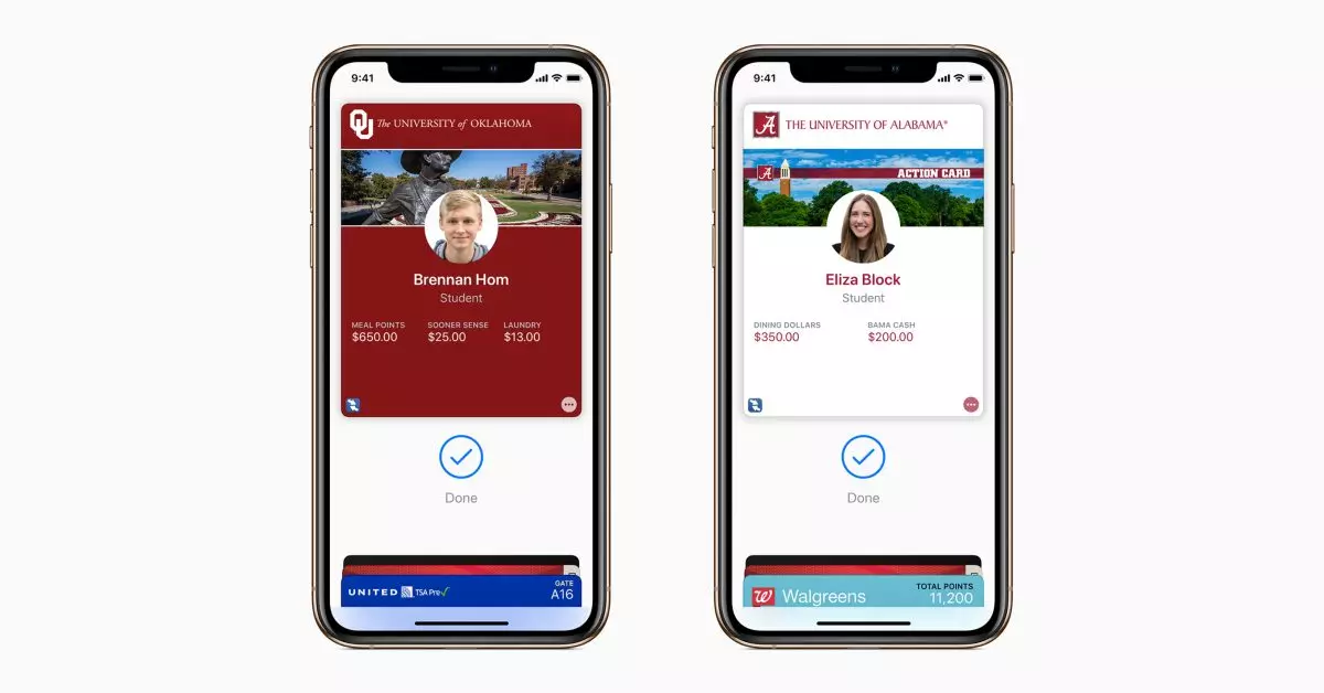 Tre amerikanske universiteter lader nu studerende bruge iPhone og Apple Watch som deres campus-id-kort