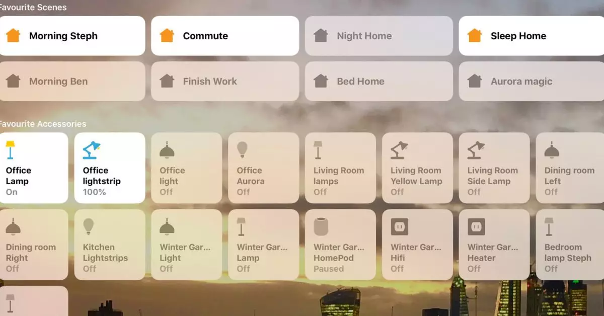 Solicitação de recurso: muito mais ícones do HomeKit para controle rápido e fácil