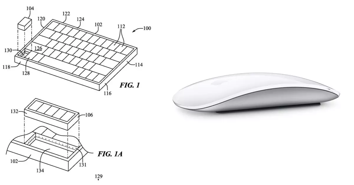 Съемные клавиши MacBook могут работать как мышь — патент Apple