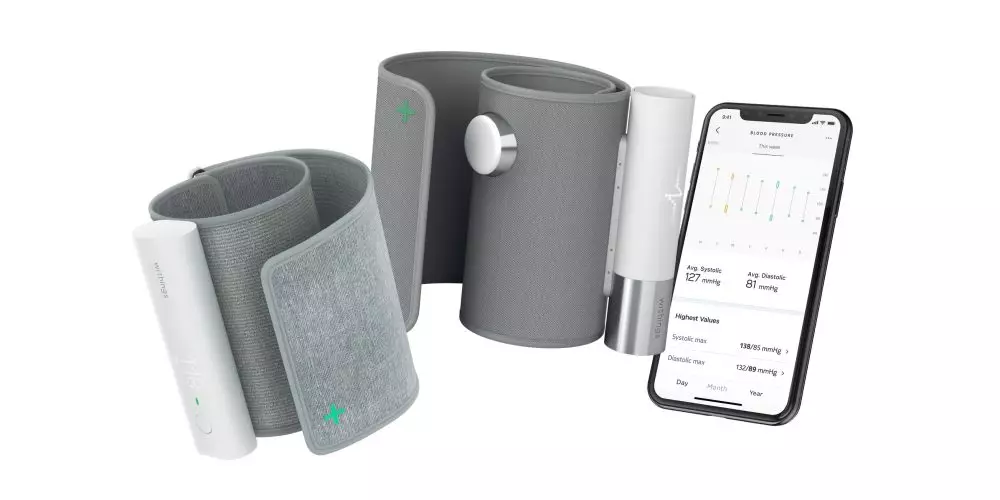 Withings BPM Core bloeddrukmeter met ECG en stethoscoop