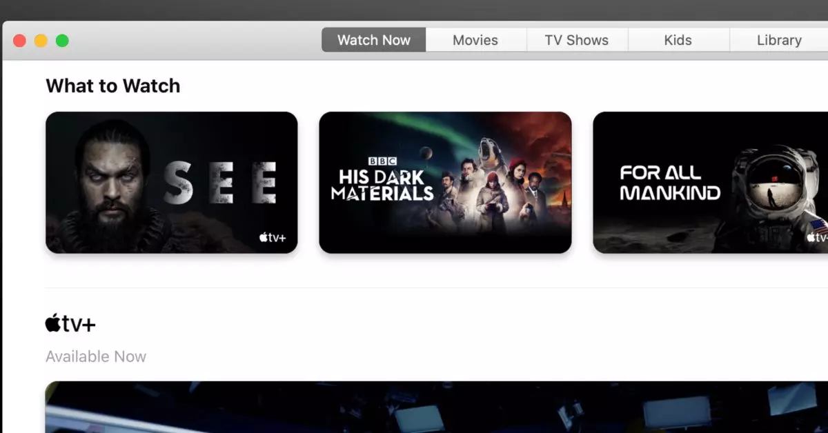 Tswv yim: Qhov phem tshaj plaws ntawm Apple TV + yog TV app