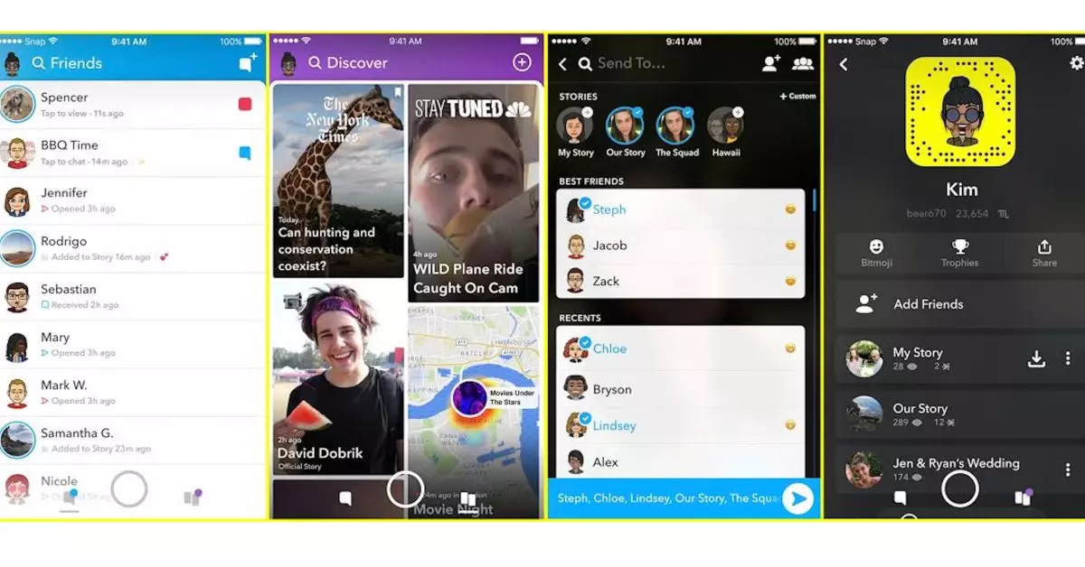 Snapchat presenta o redeseño con amigos centrados e seccións de medios antes do lanzamento limitado