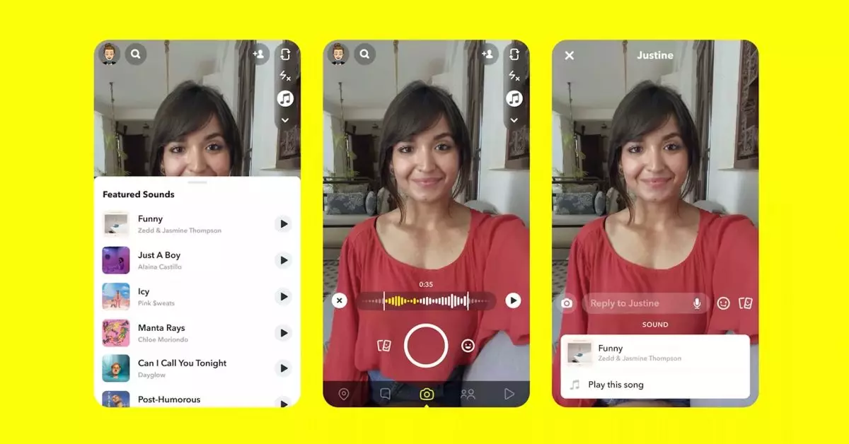 వీడియోలకు సంగీతాన్ని జోడించడం కోసం స్నాప్చాట్ TikTok-శైలి ఫీచర్లను ప్రారంభించింది