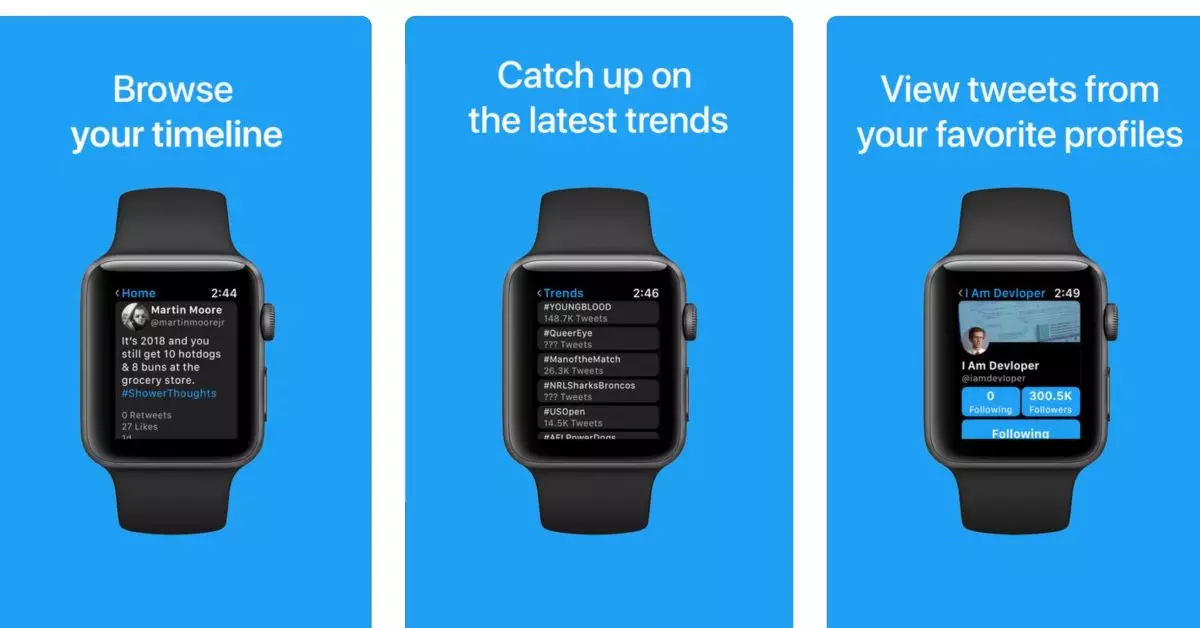 Ny mpanjifa Apple Watch Twitter malaza Chirp dia manampy fanohanana hafatra mivantana, bebe kokoa