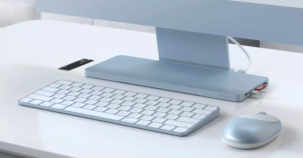 USB-C Slim Dock: гладкий концентратор Satechi для iMac