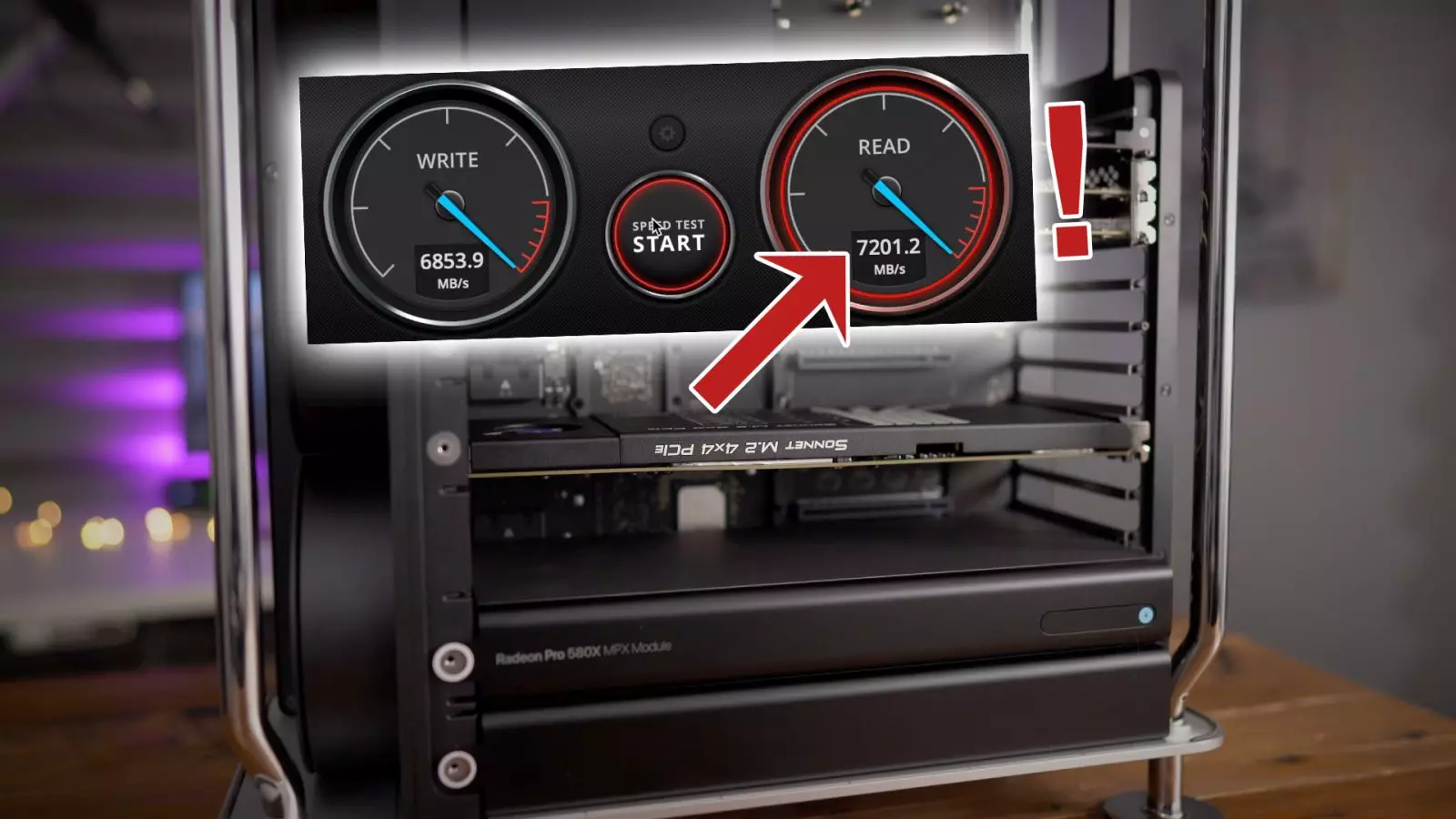 La tarjeta Sonnet M.2 4x4 PCIe agrega velocidades SSD increíblemente rápidas a la Mac Pro 8633_1