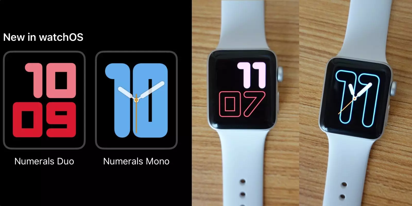 watchOS 6 omejuje nove številčnice za starejše ure Apple Watch 9657_1