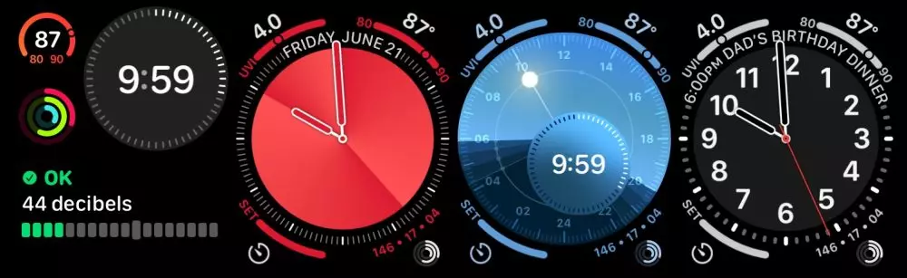 watchOS 6 omejuje nove številčnice za starejše ure Apple Watch 9657_2