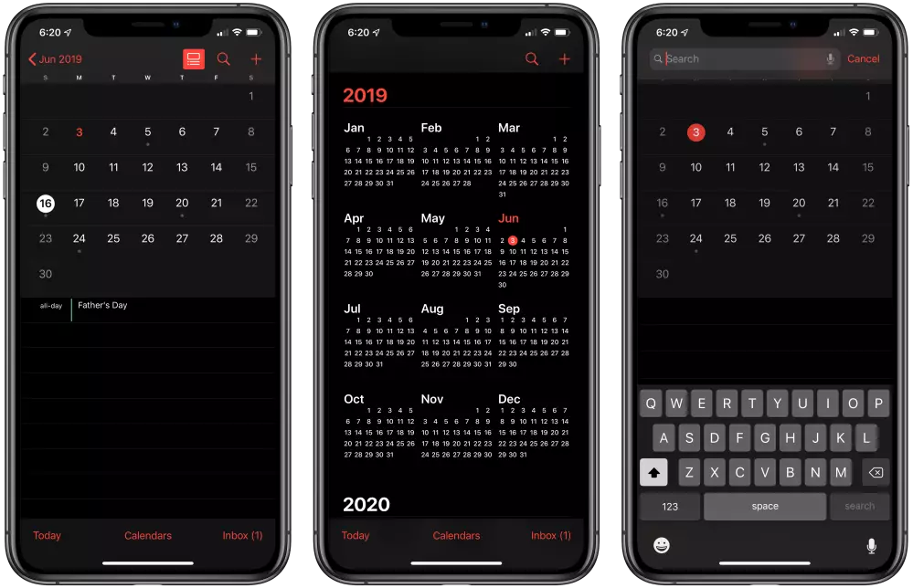 Hands-on: Så här ser mörkt läge ut i iOS 13 [Galleri] 9662_3