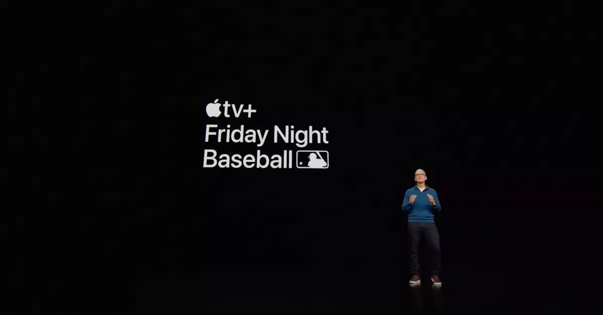 Apple TV's Friday Night Baseball nhazi ọkwa maka July, egwuregwu na-ahapụ onye ọ bụla